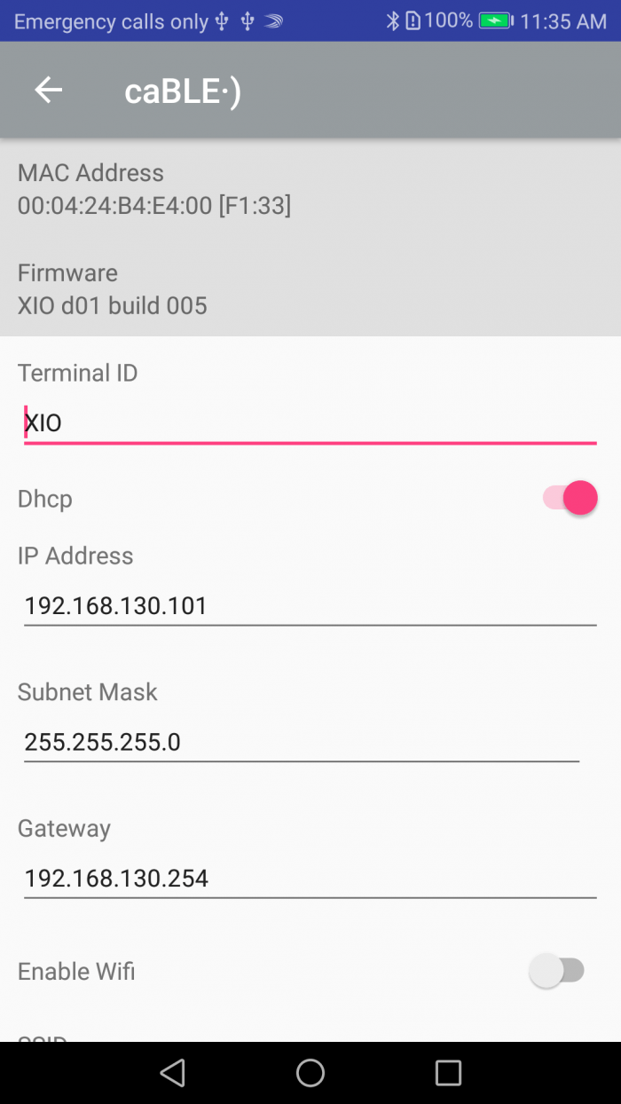 CaBLE APP - AxessTMC